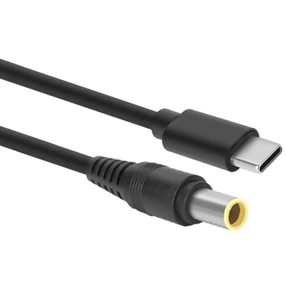 Lenovo Round Tip 7.9mm x 5.5mm to Type-C Fast Charging Cable — Gadget ...